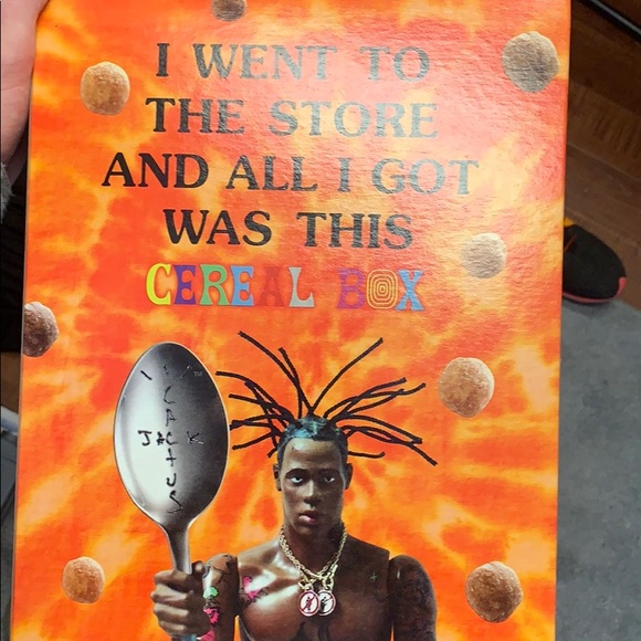 Other | Travis Scott Cereal Box Very Rare Limited Edition | Poshmark